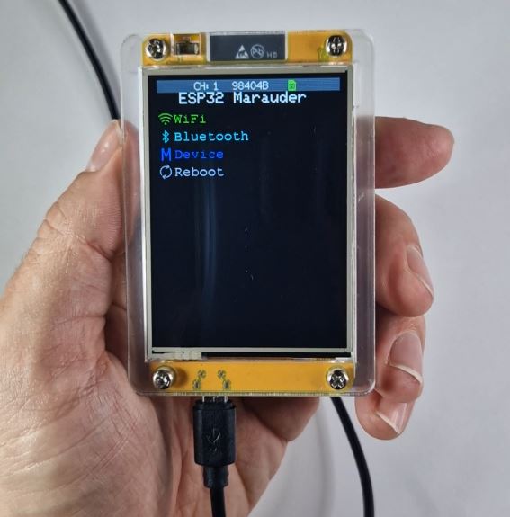 Exploring Marauder, Bruce, and Ghost ESP on Cheap Yellow Device