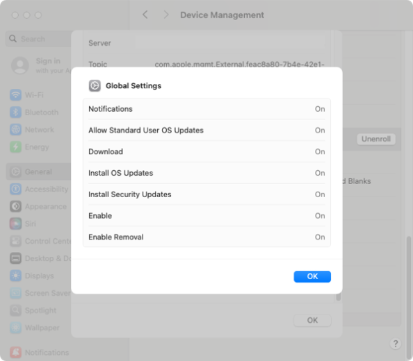 Deploying software update management using Blueprints in Jamf Pro