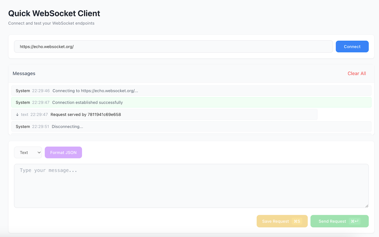 [程序员] 做了一个 Websocket 测试工具的 Chrome 插件，欢迎提意见
