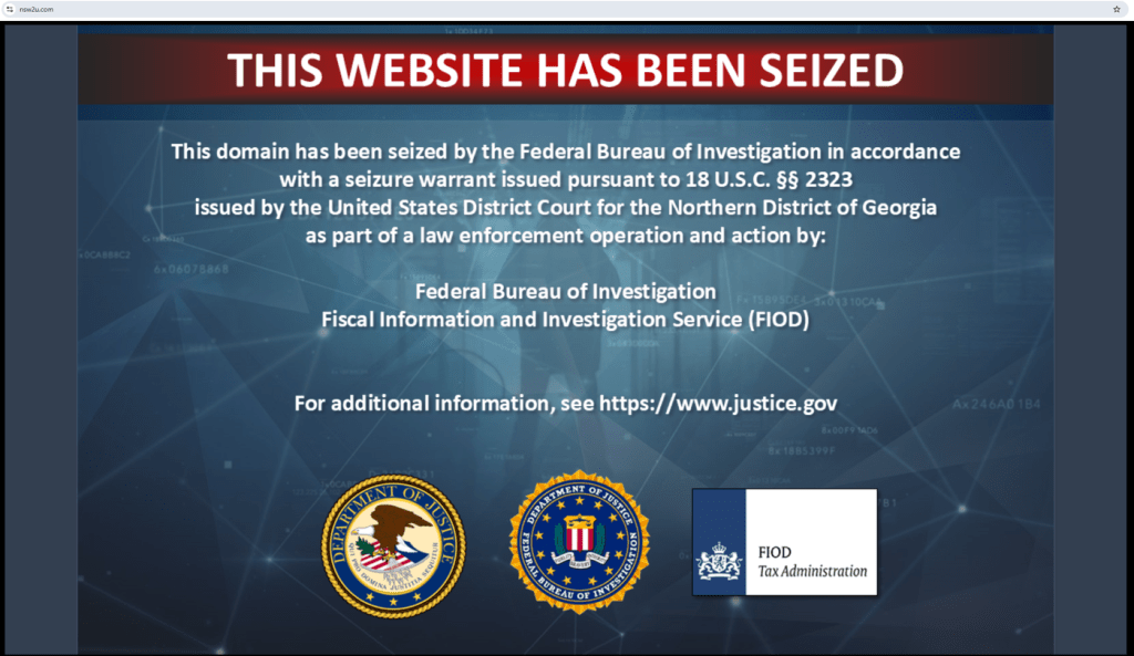 FBI seized multiple piracy sites distributing pirated video games