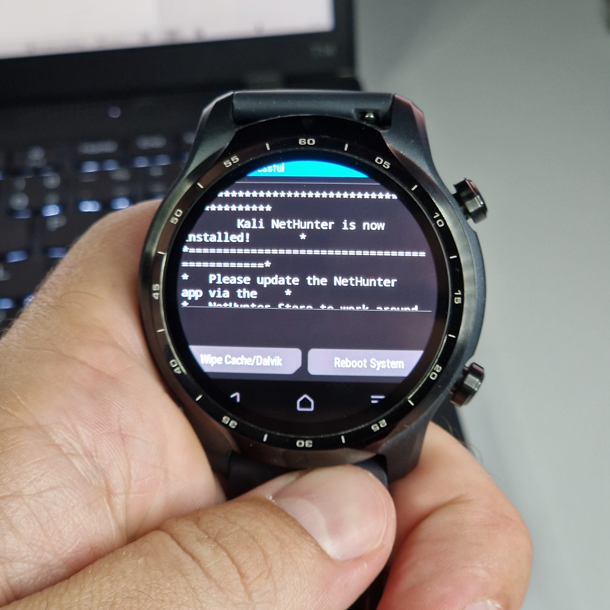 How to install Kali NetHunter on TicWatch Pro 3