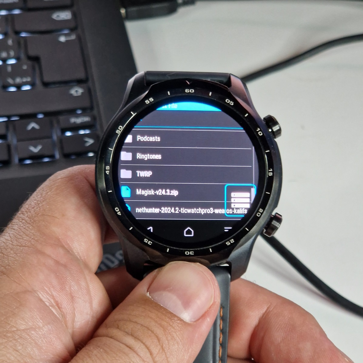 How to install Kali NetHunter on TicWatch Pro 3