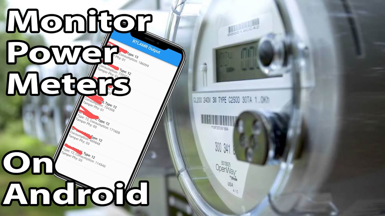 SignalsEverywhere: Monitoring Itron ERT Smart Meters on Android