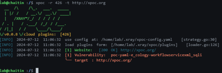 【已复现】泛微e-cology WorkflowServiceXml SQL注入漏洞