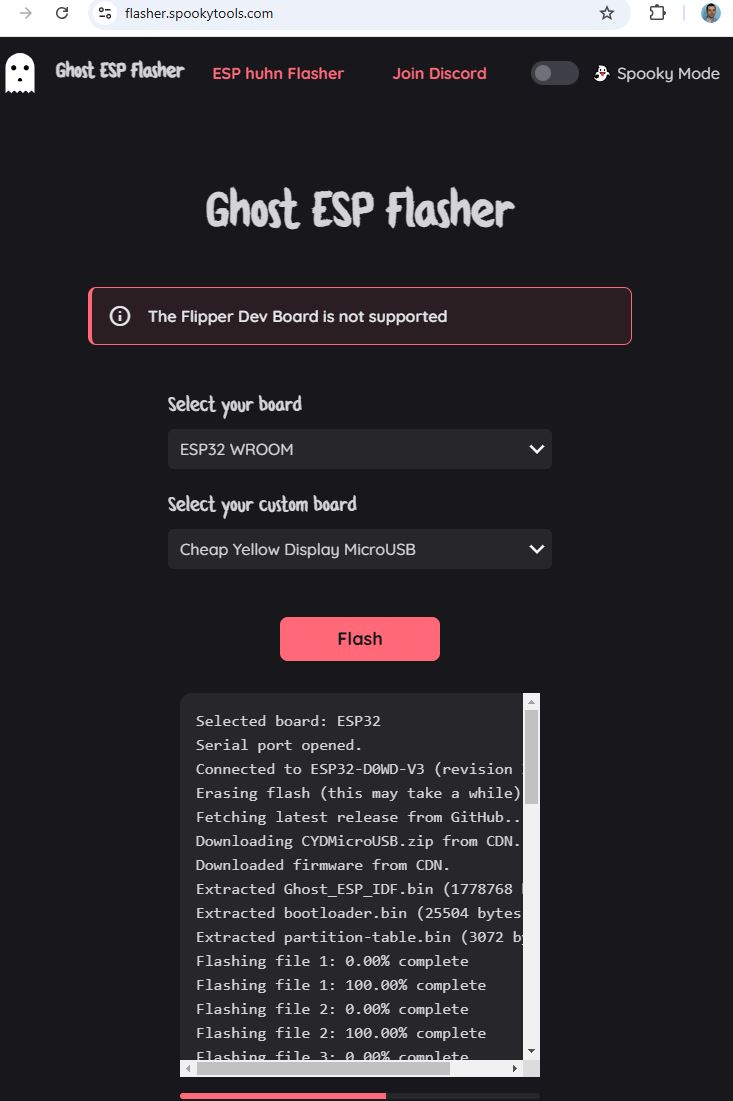 Exploring Marauder, Bruce, and Ghost ESP on Cheap Yellow Device