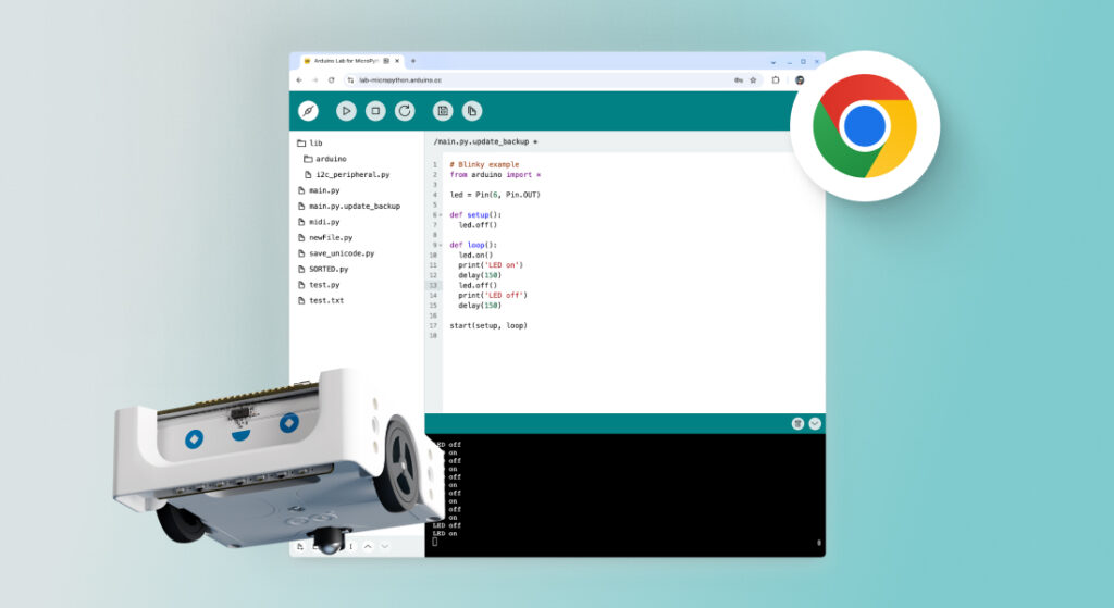 The Web Based Arduino Lab For Micropython Editor Is Out With Chromebook Support To Code Alvik